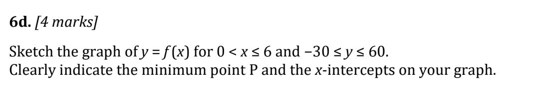 Solved 6a. [2 marks] 48 Consider the function f(x) = + kx2 – | Chegg.com