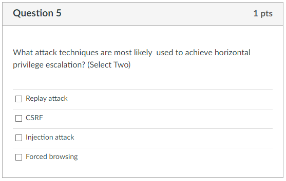 Solved What attack techniques are most likely used to | Chegg.com