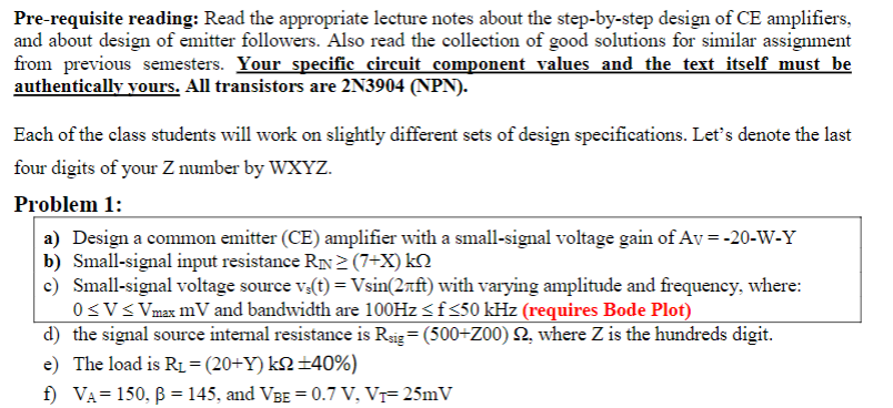 Solved Pre-requisite reading: Read the appropriate lecture | Chegg.com