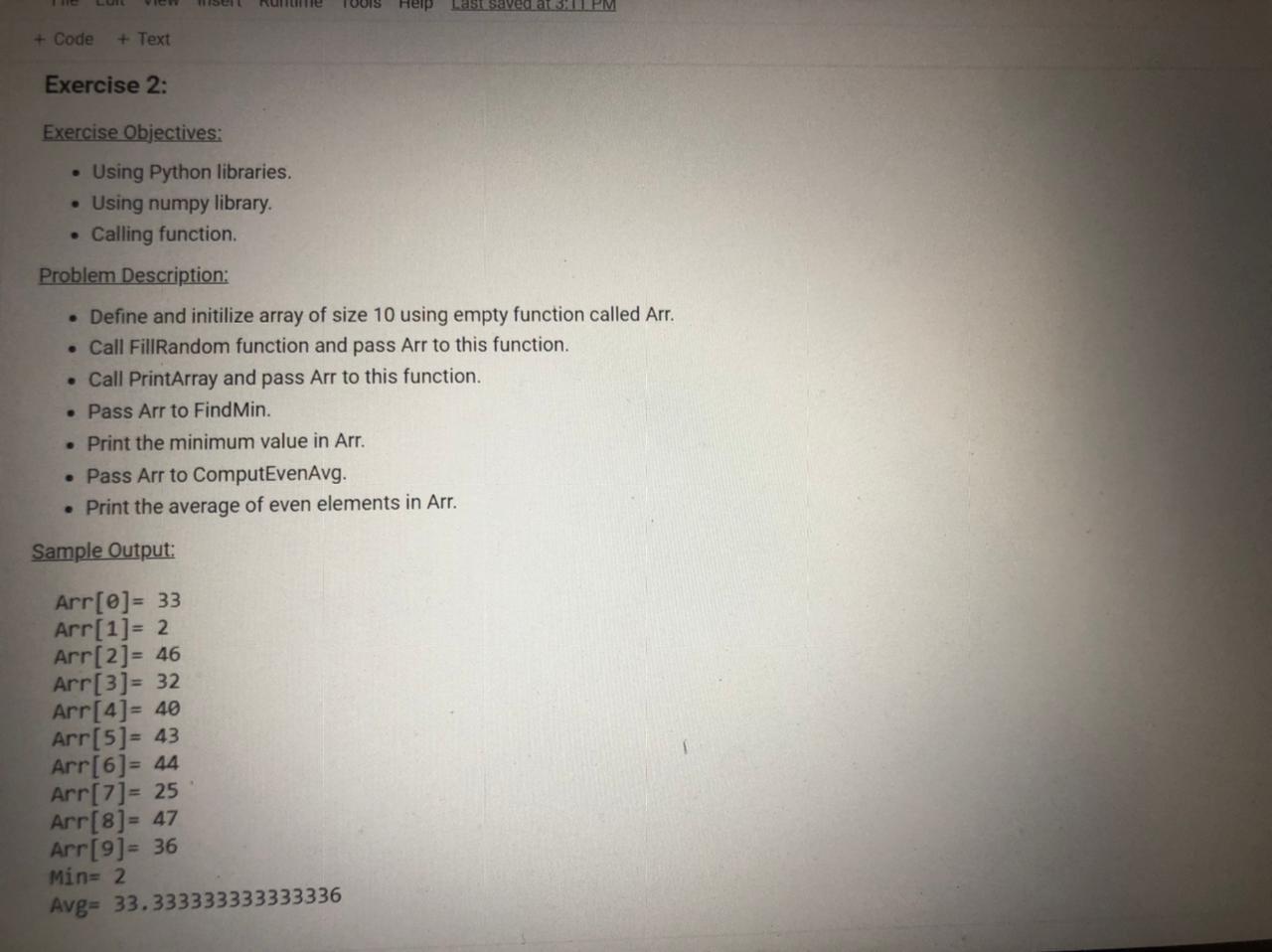 Solved Ule TOOIS Help Last saved as PM + Code + Text | Chegg.com