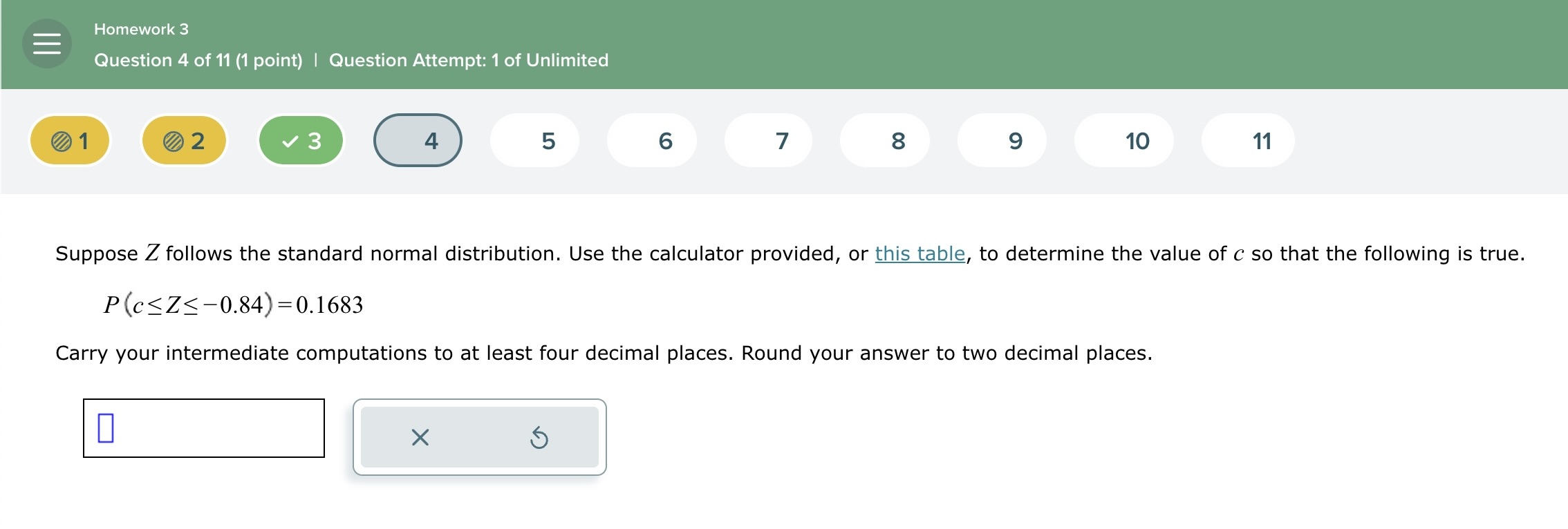 Solved Suppose Z ﻿follows the standard normal distribution. | Chegg.com
