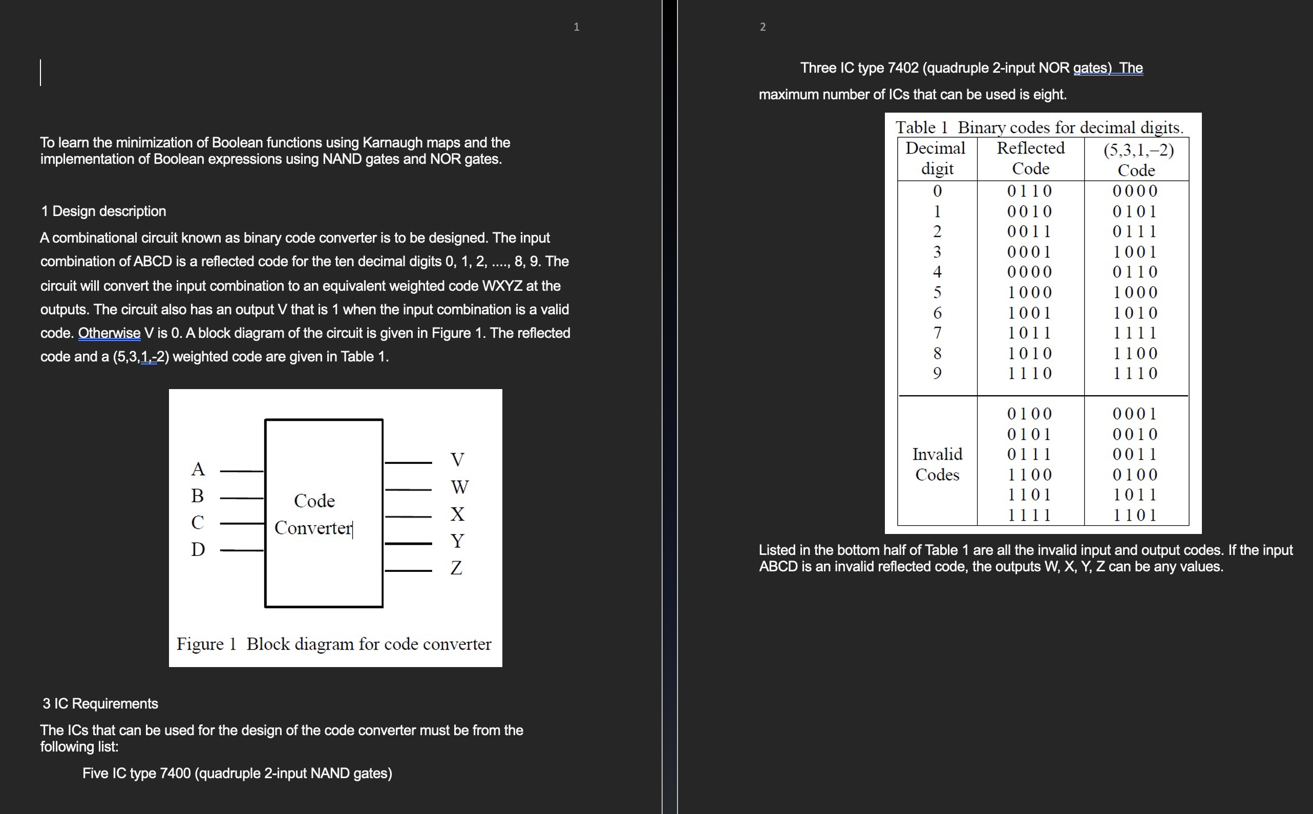 Solved ----> ﻿Input code : 1---->Output code : 5, 3, 1, -2 | Chegg.com
