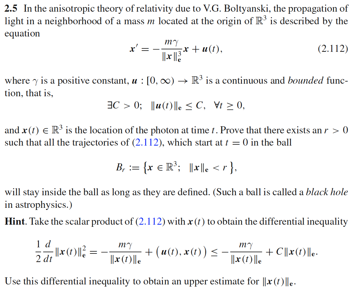 Solved 2.5 In the anisotropic theory of relativity due to | Chegg.com