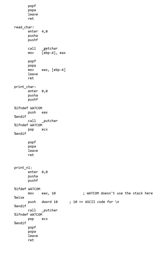 Debugging Assembly Programs by Code Inspection Task | Chegg.com