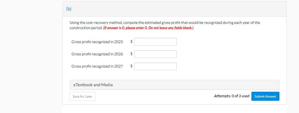 Solved Carla Vista Construction Company has entered into a | Chegg.com