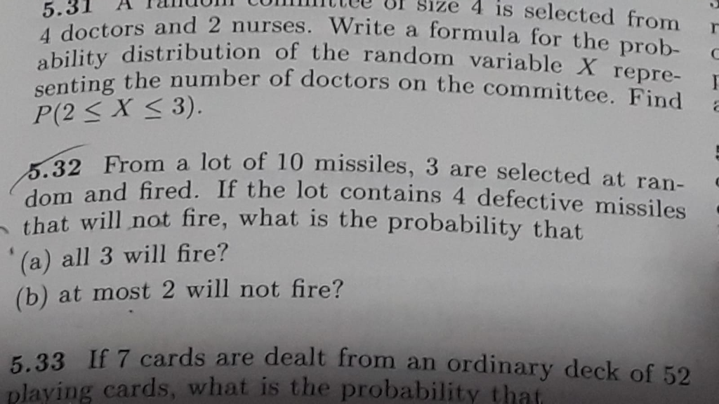 Solved Exercises Exercises 29 A homeowner plants 5 bulbs dom | Chegg.com