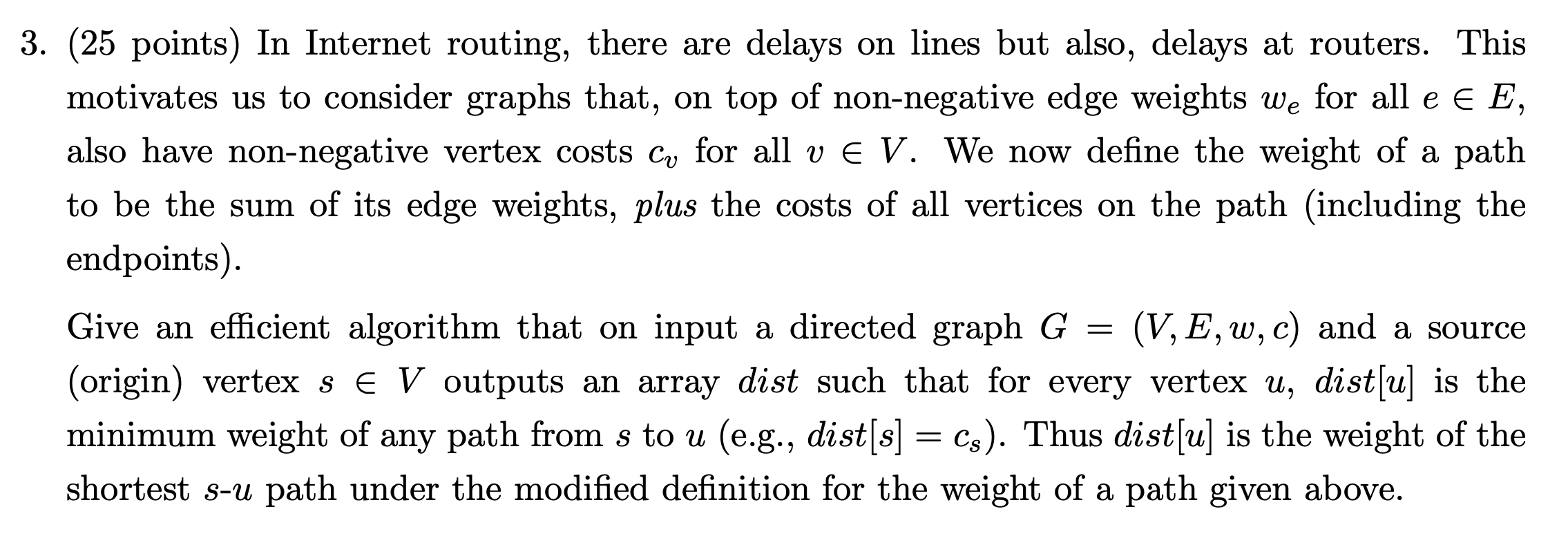 Solved You need to answer: 1. Describe your algorithm | Chegg.com
