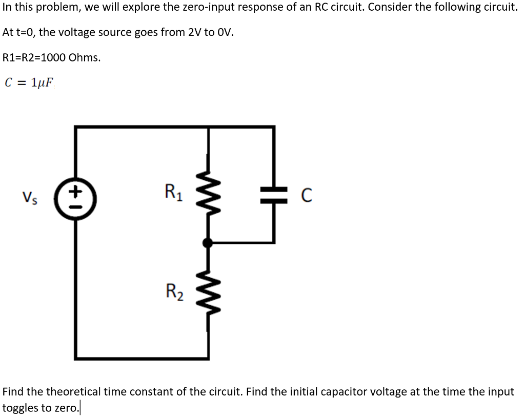 Solved In this problem, we will explore the zero-input | Chegg.com