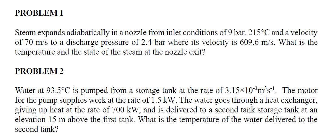 Solved Make reference to which thermodynamics table is used | Chegg.com