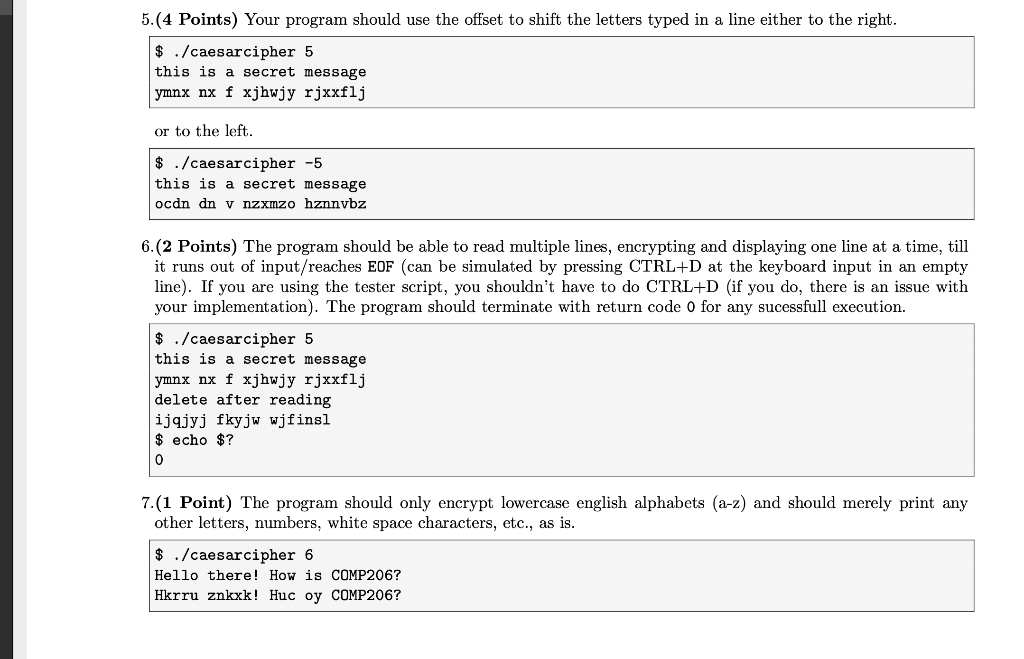 Solved Ex 2 — Ac Program To Implement Caesars Cipher11 7728