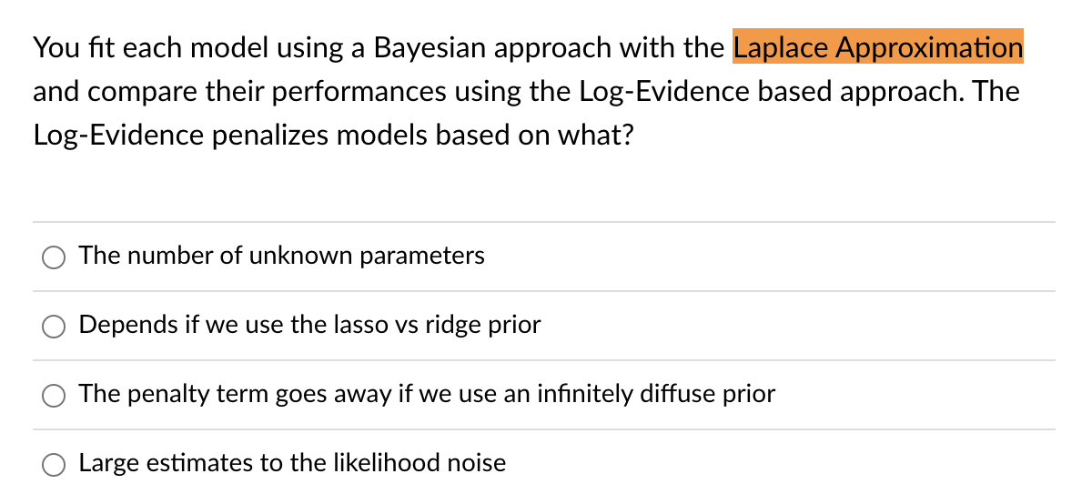 Solved Bayesian inference for a constant unknown event | Chegg.com