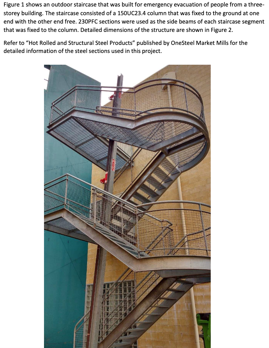 This is a civil engineering steel design project. I | Chegg.com