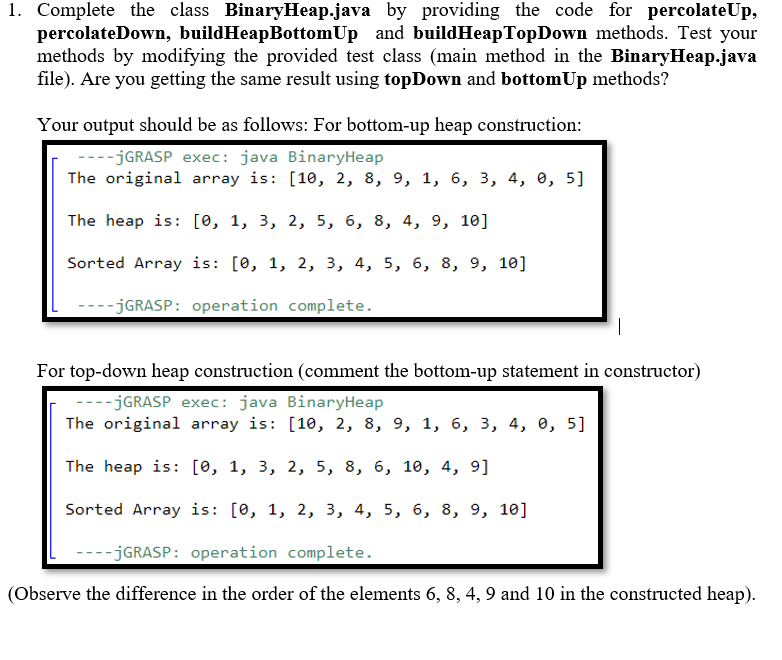 Solved DO THIS IN JAVA PLEASE, DO NOT COPY OTHER | Chegg.com
