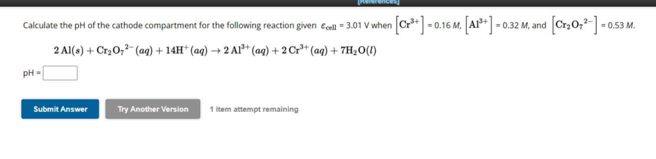Solved Consider The Galvanic Cell Based On The Following