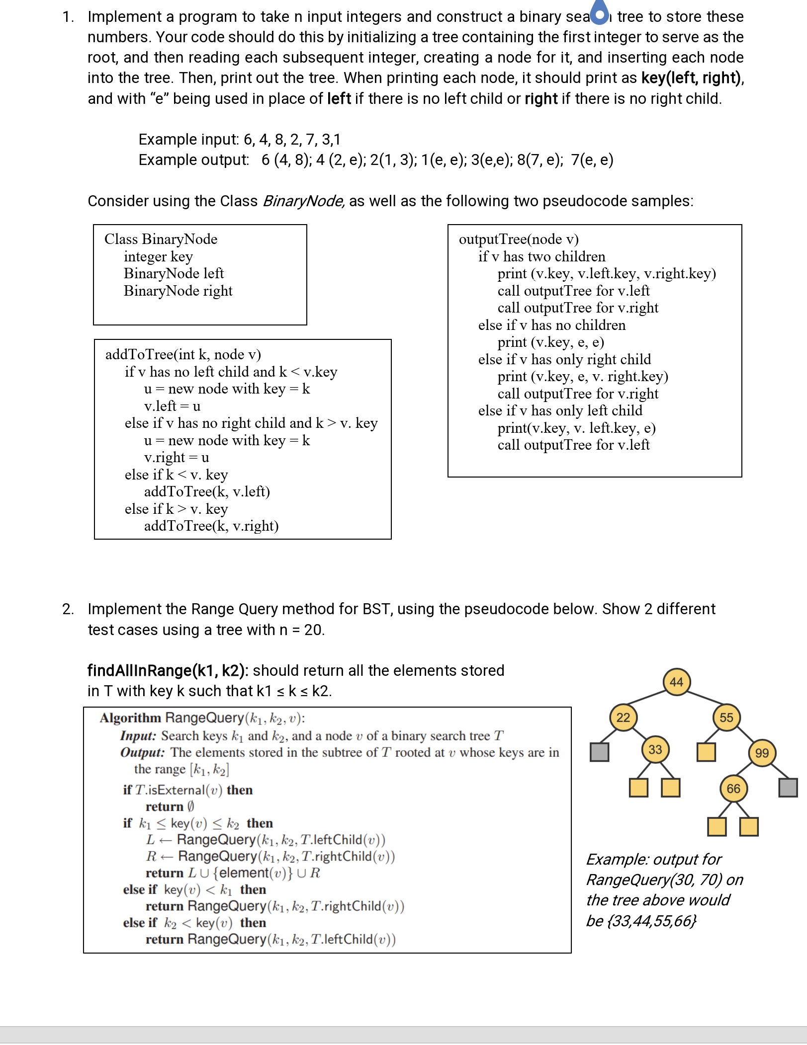 Solved Java Programming :Implement a program to ﻿take n | Chegg.com