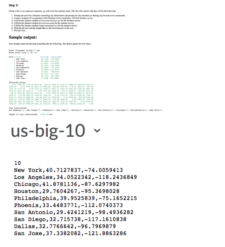 Outcomes • numpy arrays • classes Description In this | Chegg.com