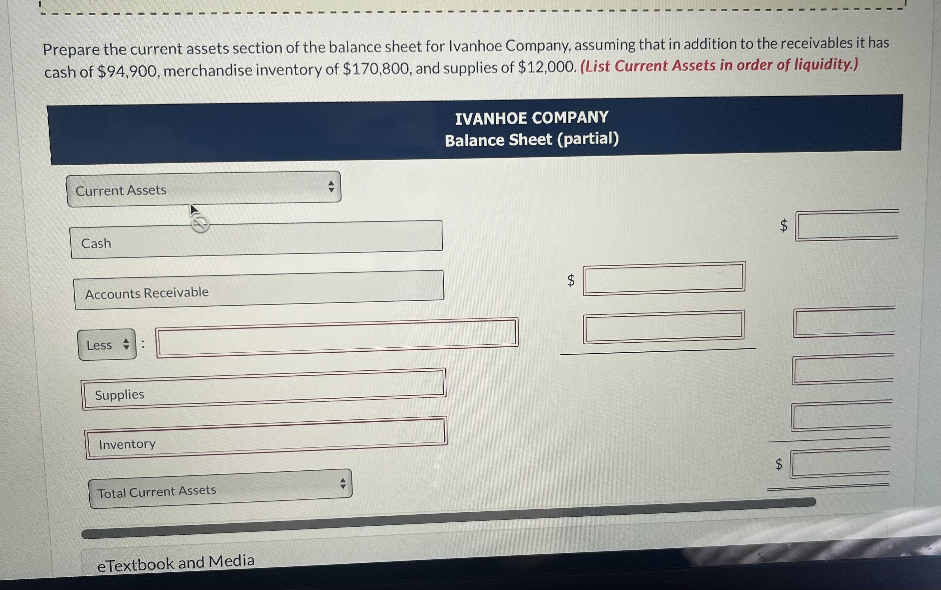 Solved During its first year of operations, Ivanhoe Company | Chegg.com