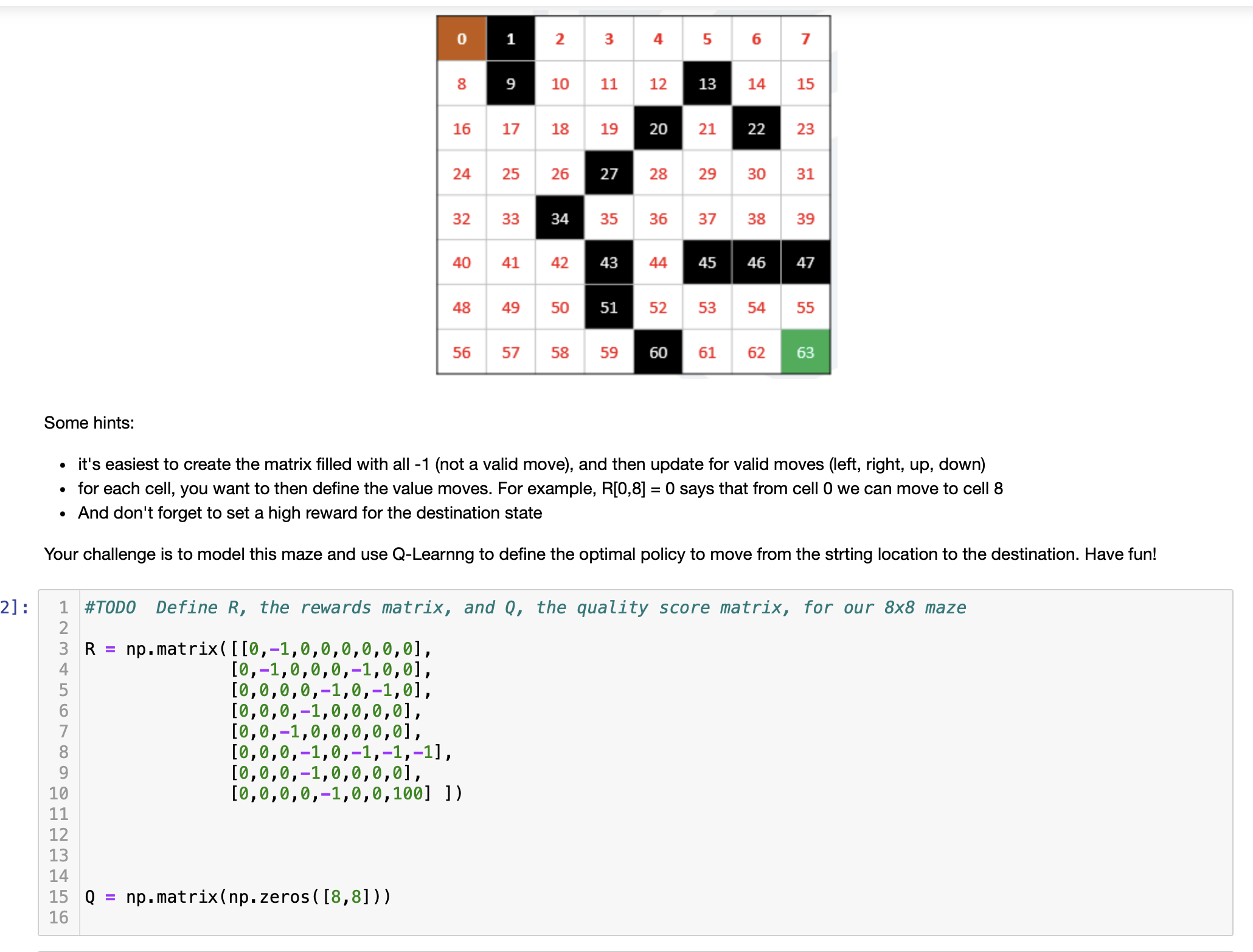 I am having touble with the TODO part. Some | Chegg.com