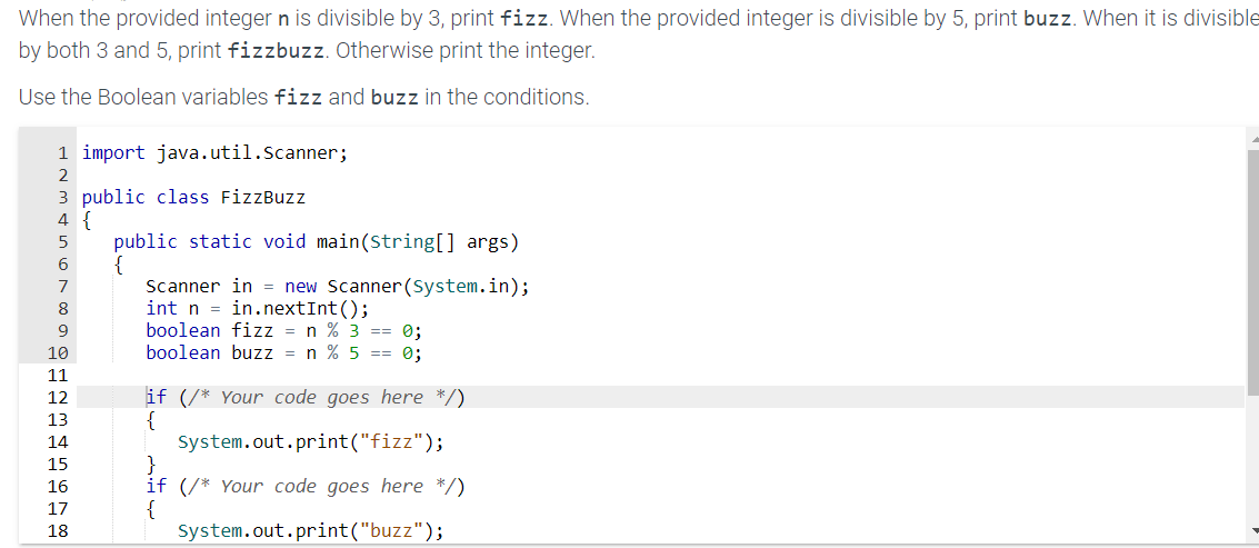 Solved When the provided integer n is divisible by 3, print | Chegg.com Solved When the provided integer n is divisible by 3, print | Chegg.com