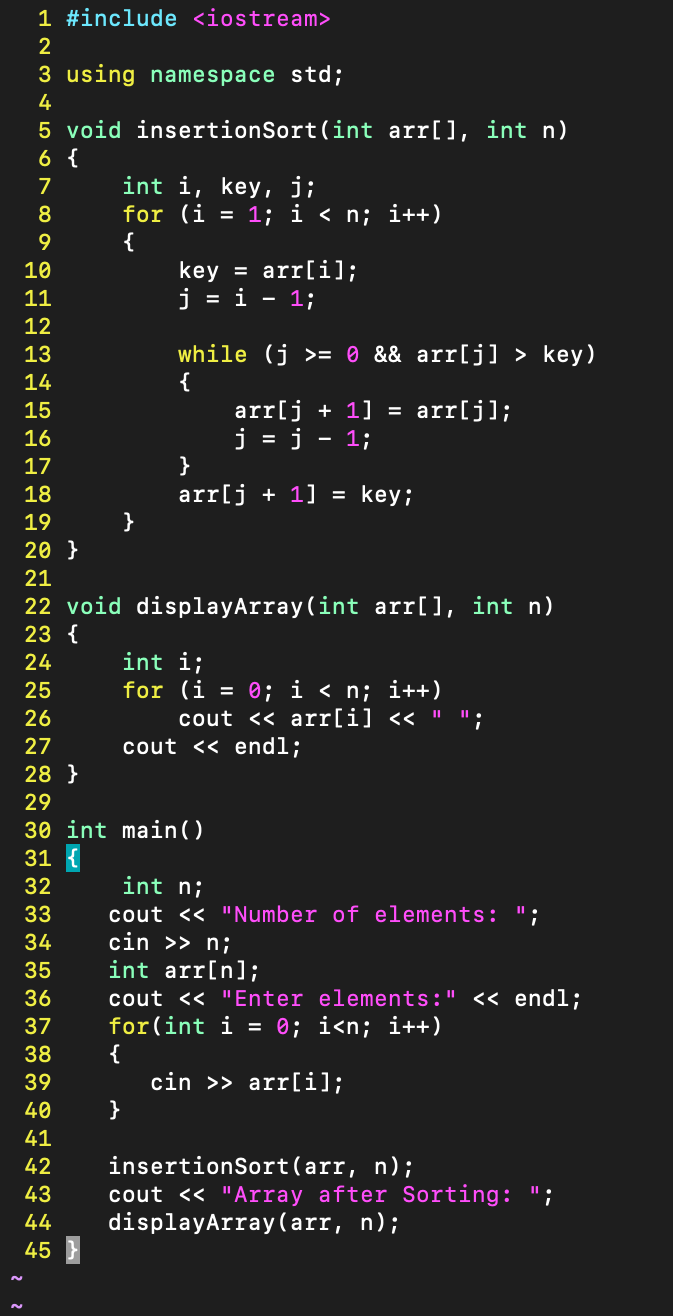 Solved 1 #include 2 3 using namespace std; 4 5 void | Chegg.com