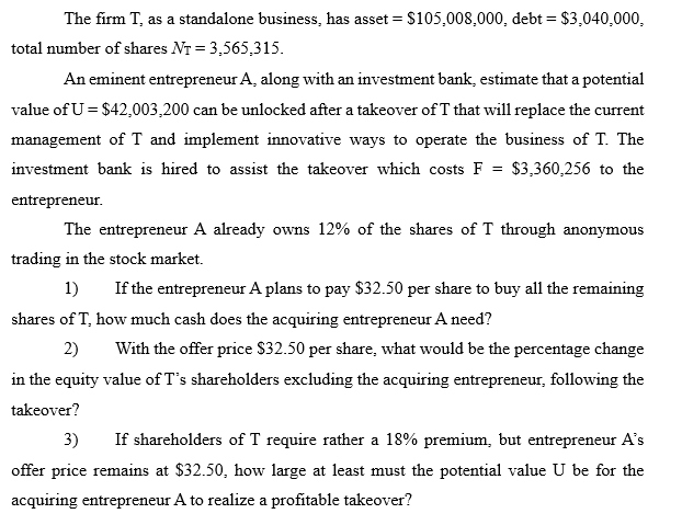 Solved Please help with the following Finance question. | Chegg.com