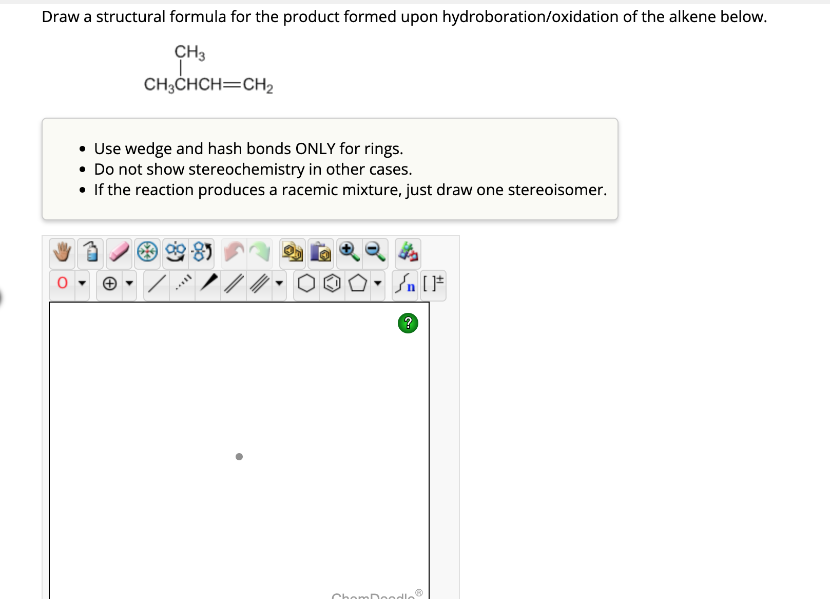 Solved by an EXPERT Draw a structural formula for the product formed upon | Chegg.com