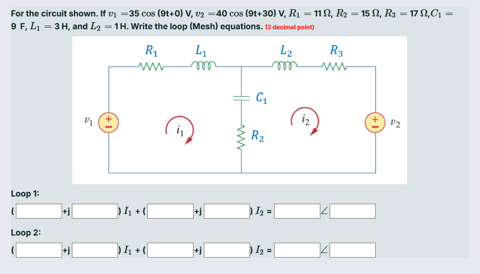 Solved For the circuit shown. | Chegg.com