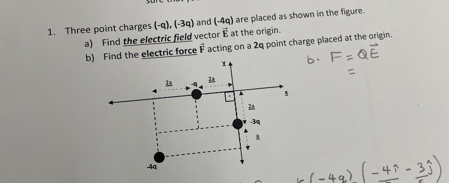 Solved A solid insulating sphere of radius "a" carries a net | Chegg.com