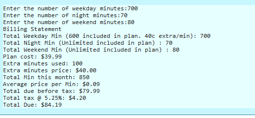 Solved (C Programming) Chatflow Wireless offers customers | Chegg.com