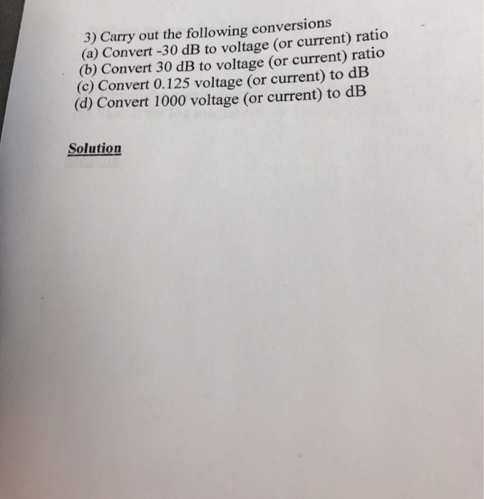 Solved 3) Carry out the following conversions a) Convert -30 | Chegg.com