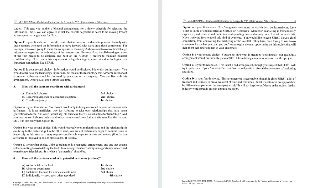 PROGRAM ON NEGOTIATION AT HARVARD LAW SCHOOL AN | Chegg.com