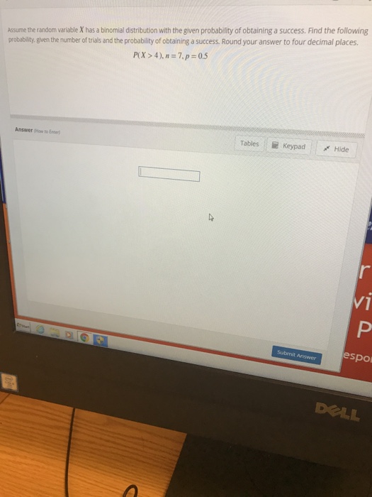 Solved Assume The Random Variable X Has A Binomial 1123