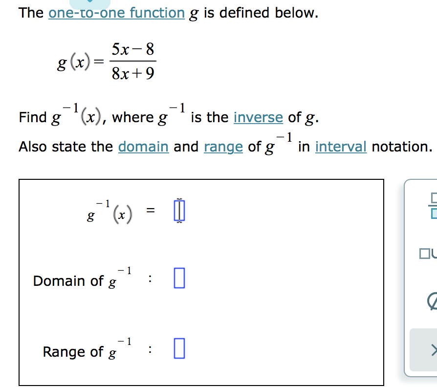 Solved Consider the function f (x) = 6x +18 for the domain | Chegg.com