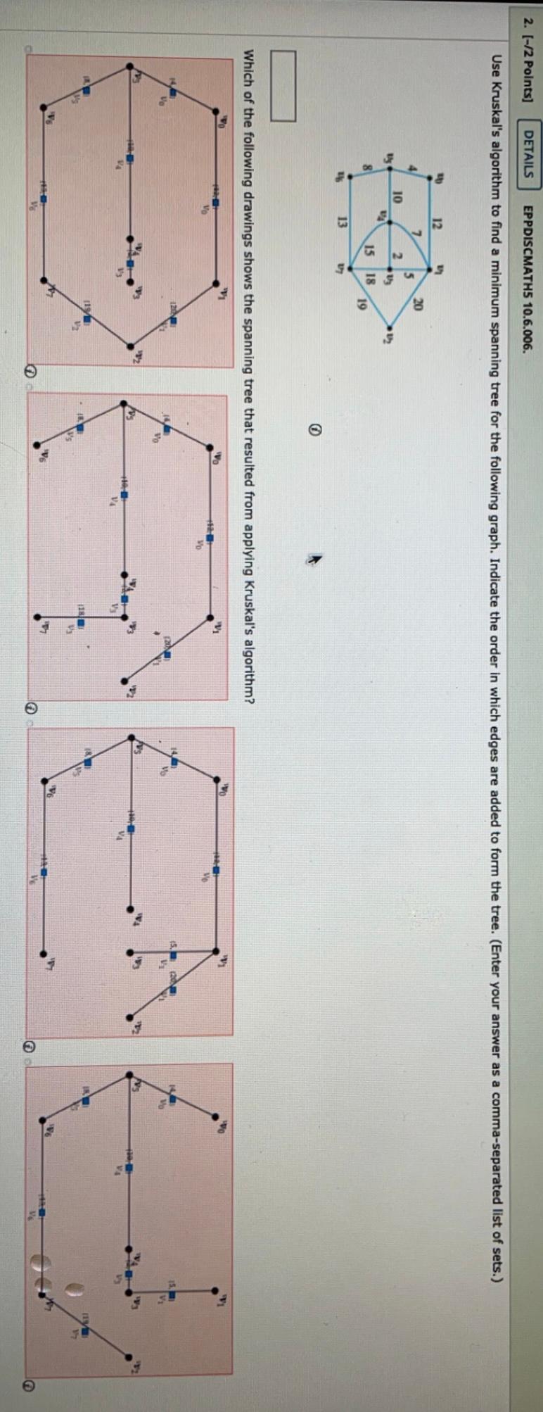 Solved 2. (-12 points) DETAILS EPPDISCMATH5 10.6.006. Use | Chegg.com Solved 2. (-12 points) DETAILS EPPDISCMATH5 10.6.006. Use | Chegg.com