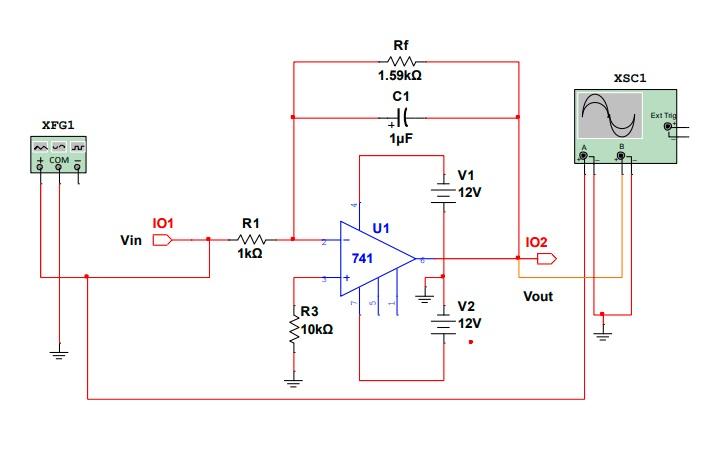 Solved Design an integrator to integrate a 1 kHz square | Chegg.com