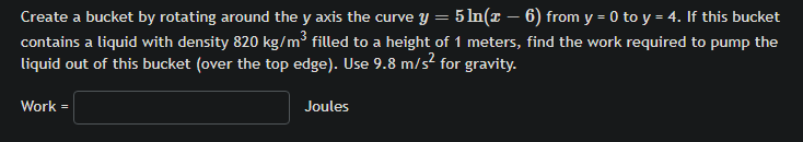 Solved Create a bucket by rotating around the y axis the | Chegg.com