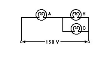 Solved Three light bulbs, A, B, and C, have electrical | Chegg.com