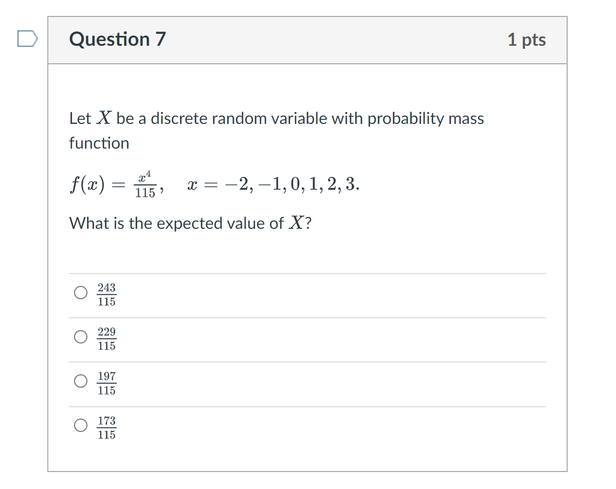 Solved Let X be a discrete random variable with probability | Chegg.com
