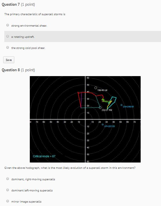 Solved Question 7 (1 point) The primary characteristic of | Chegg.com
