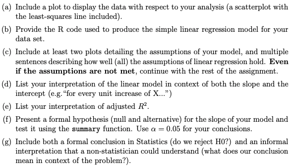 Solved In R Consider The Possum Data Set Found Within 
