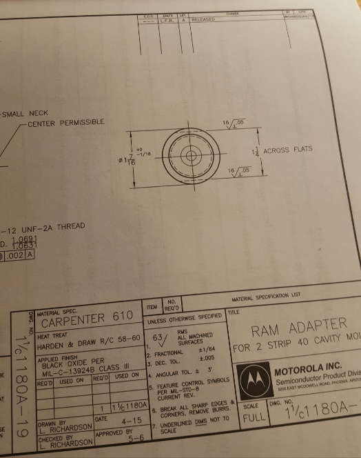Solved 001 A 8SMALL NECK 32 -CENTER PERMISSIBLE ¢,7501- | Chegg.com