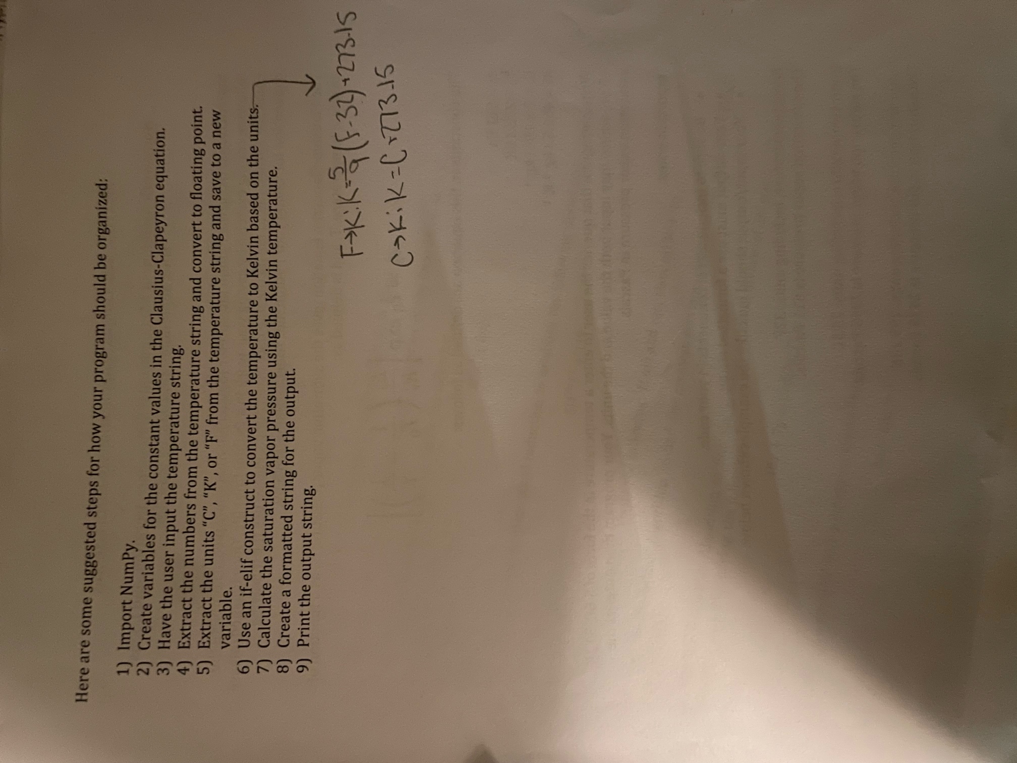 Solved Here is my code:import numpy as np#input variables | Chegg.com