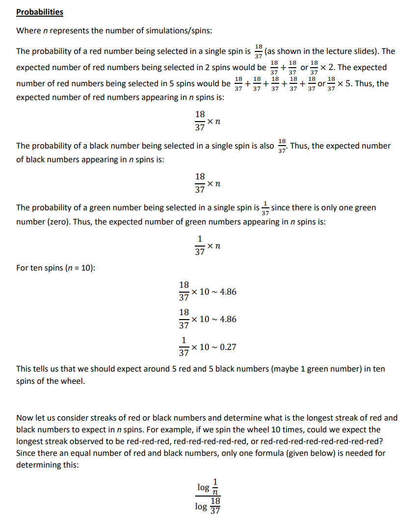Solved Overview A Monte Carlo experiment is a statistical | Chegg.com