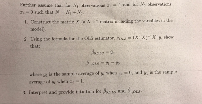 Solved a dummy or indicator variable is one that takes the | Chegg.com