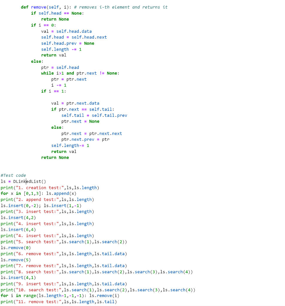 Solved class DNode: def _init__self, d, n,p) : self.data =d | Chegg.com