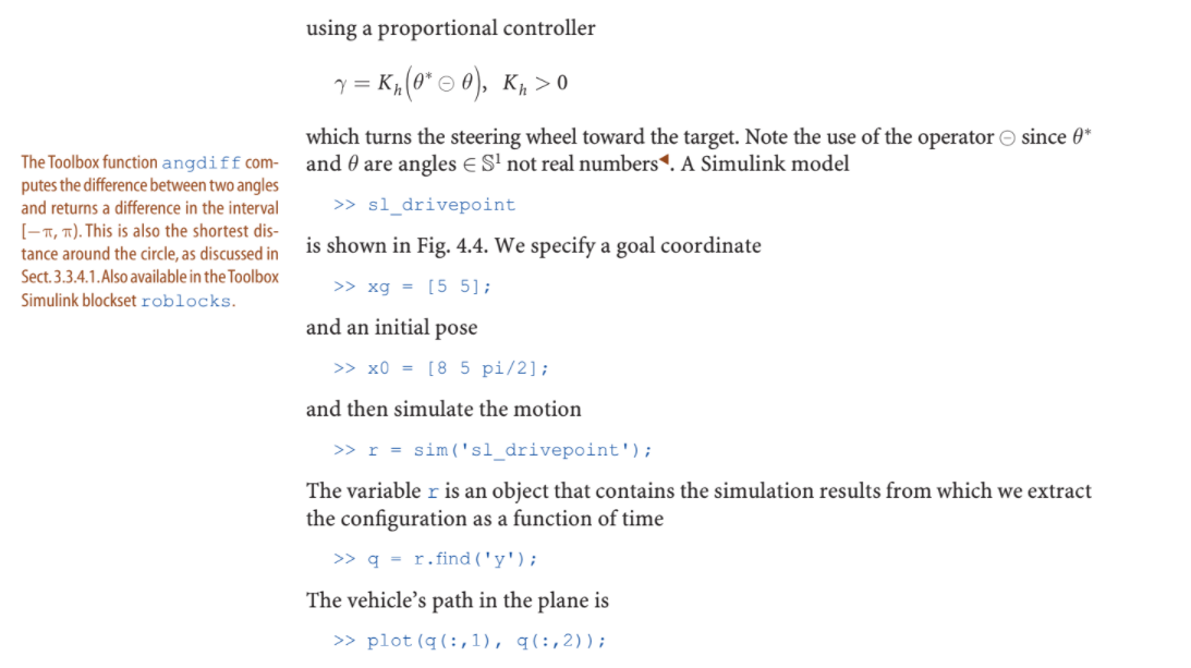 6. Moving to a point (page 103) plot x, y and 0 | Chegg.com