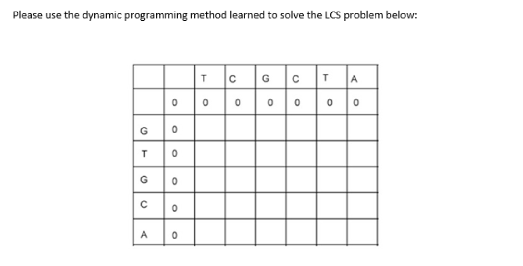 Solved Please Use The Dynamic Programming Method Learned To 1742