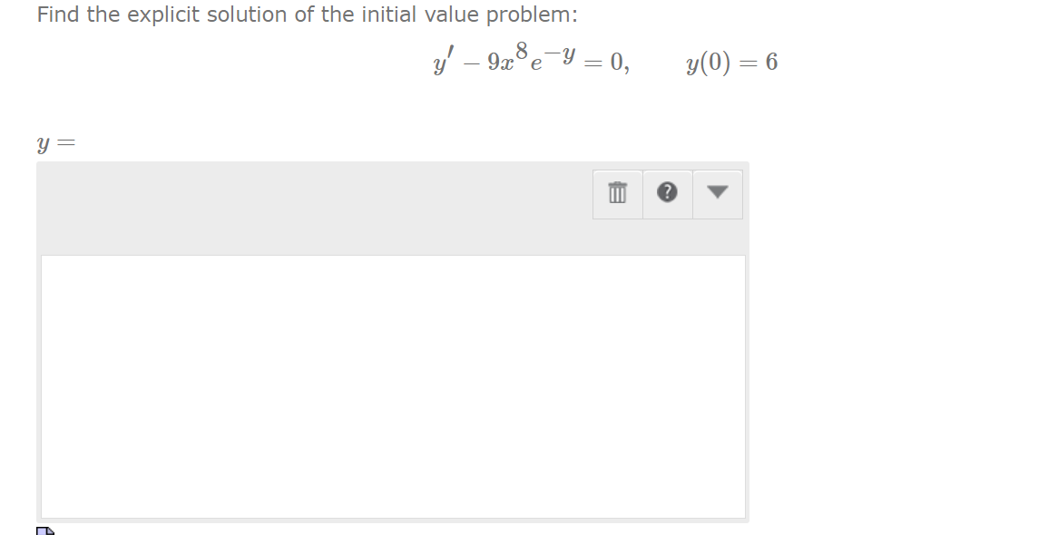 Solved Find the explicit solution of the initial value | Chegg.com