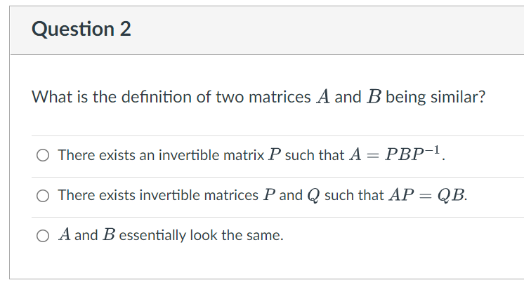 Solved The algebraic multiplicity of an eigenvalue X is | Chegg.com