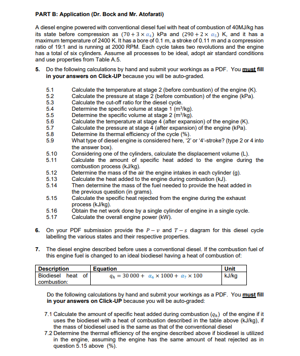 Solved Answer question 2.1-2.20 and 5.1-5.17using the values | Chegg.com